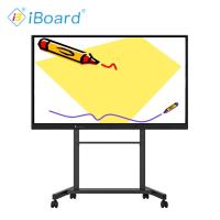 China Interactive Flat Panel Multi-Touch Smart Board with 4K Resolution and Android/Windows Dual System for Education and Business for sale