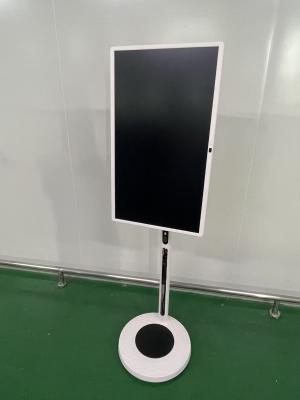 중국 32인치 휴대용 스마트 TV 모바일 터치 스크린 무선 안드로이드 TV 바퀴 판매용