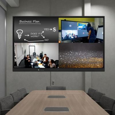 China Android OS 14 75 inch smart screen with powerful writing software and AI functions for sale