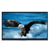 China 86 inch Interactive Whiteboard with 4K UHD Display and 20/40 Touch Points for Collaborative Learning for sale