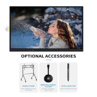 China Interactive Smart Board with 4K Resolution 20-Point Touch Screen for 55-110 Inch Digital Flat Panel Screen for sale