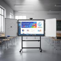China IBoard 4K 75inch Display with Boards Green Black White Android PC Foldable for Education for sale