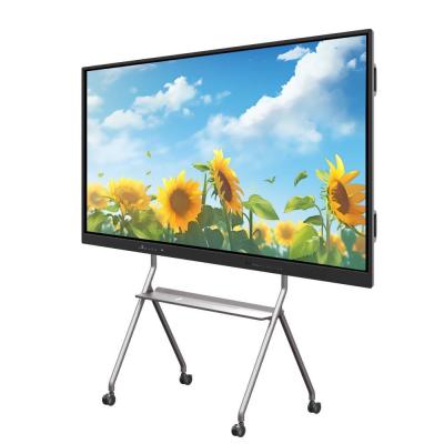 China 86 Inch Android PC i5 i7 Dual System 50 Touch 4K Interactive Whiteboard For Class Office for sale