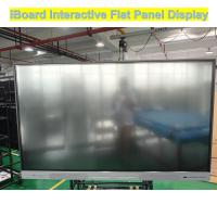 China 86 inch Non-android Interactive Flat Panel Infrared Display with Multi Touch HiFi speakers for sale