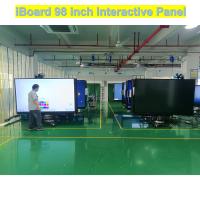 China 98 inch Non-android Interactive Flat Panel Infrared Display with Multi Touch HiFi speakers for sale