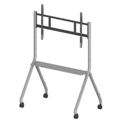China Floor Stand 100KG Flat Panel Mobile Stand Carbon Steel Material for sale