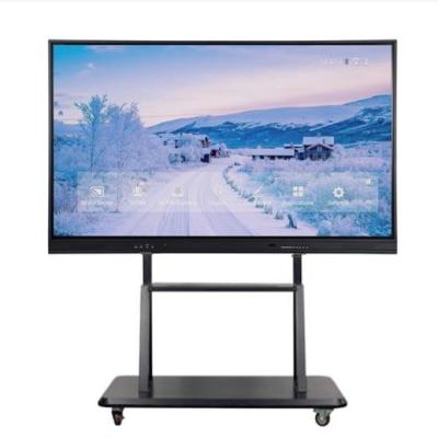 China Wall Mount Or Mobile Stand Interactive Touch Screen Monitor with LED Backlight and HDMI OUT High Resolution LED Display for sale