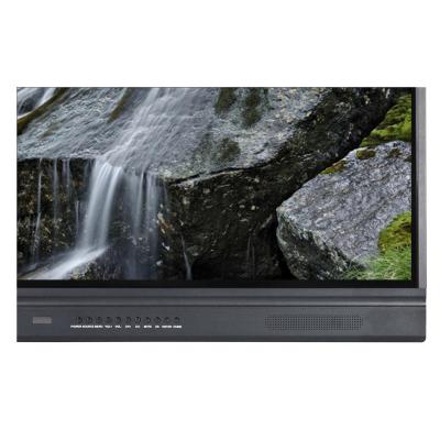 중국 65 인치는 인터랙티브 화이트보드, 안드로이드에게 9 현명한 평판 10/20 터치 포인트 적외선 흑색 컬러를 보내게 했습니다 판매용