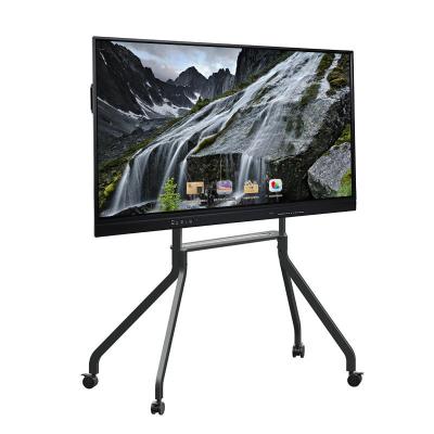 중국 65 인치는 인터랙티브 화이트보드, 안드로이드에게 9 현명한 평판 10/20 터치 포인트 적외선 흑색 컬러를 보내게 했습니다 판매용