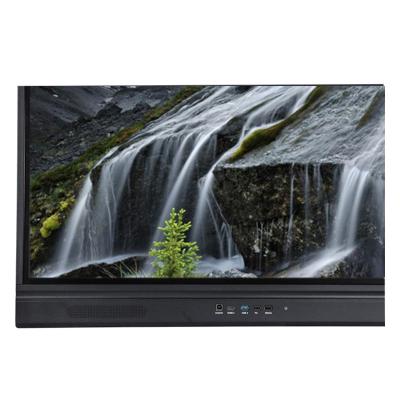 중국 65 인치는 인터랙티브 화이트보드, 안드로이드에게 9 현명한 평판 10/20 터치 포인트 적외선 흑색 컬러를 보내게 했습니다 판매용