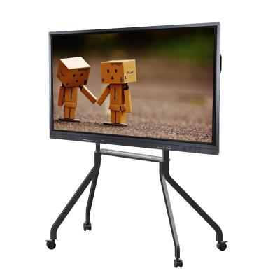 China 1576*726 Interactive Whiteboard Stand 176LBS With Universal Wheel for sale