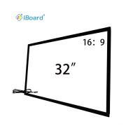 China 32'' Infrared USB Multi Touch Screen Panel Conversion Overlay Frame For Mirror Screen for sale