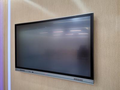 China Tabla inteligente para la enseñanza de reuniones Interactivo tablero blanco pantalla táctil electrónica digital panel plano en venta