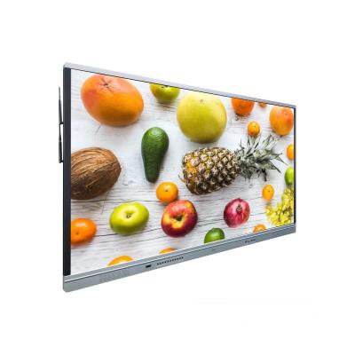 China 4K Interactief Whiteboard IFPD Smart Monitors Multi Touch Screen Display Met Camera&mic All In One Computer Voor School Te koop