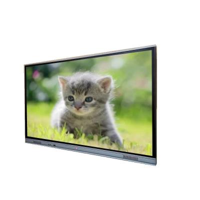 China 4K Interactief Whiteboard IFPD Smart Monitors Multi Touch Screen Display Met Camera&mic All In One Computer Voor School Te koop