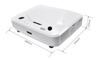 China Ultra Throw Short Throw DLP Laser Projector Smart for sale