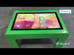 modern design 32 inch capacitive touch table 350cd/m2 usb port for kids game player school teaching