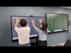 IR interactief touchpaneel voor slim klaslokaal met LED touch monitor en touch interactief display