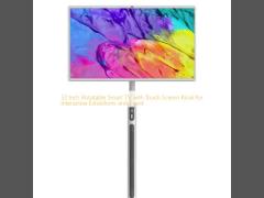 Draagbare 32 inch touchscreen kiosk met scherm met 4096 niveau druk sensor smart tv.