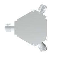 China DC-12.4G 2 Way Resistive Power Divider SMA Female 50 Ohm 0.5W for sale