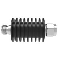 China 20W DC-18GHz N Male-N Female 50 Ohm RF Attenuator with IP65 Rating for High Frequency Applications for sale