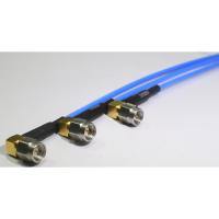 China Custom RoHS RF Test Cables Silver Plated Copper 26.5GHz 50Ω with 1500V DC Voltage Rating for sale