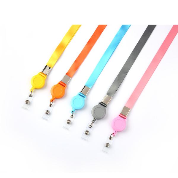 Quality Deyi 40-60 cm Custom Logo Lanyard Badge Holder for sale