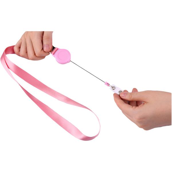 Quality Deyi 40-60 cm Custom Logo Lanyard Badge Holder for sale