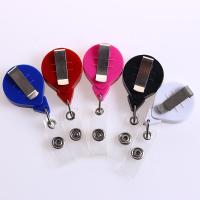 China Deyi Custom Retractable ID Badge Reel for sale