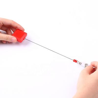 China Deyi Office Square Badge Reel for sale