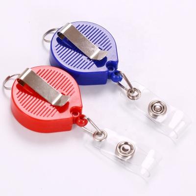 China Logotipo personalizado Clip de escritório Carabiner yoyo id Badge enfermeira Reel Clip para empregados ID badges à venda