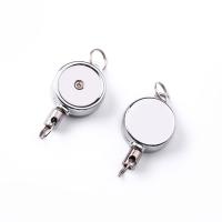 China Deyi PVC Coin Keychain Badge Reel for sale