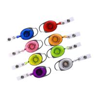 Quality Deyi Retractable Badge Reel Batch Holder Name ID Badge Clips Office Worker for sale