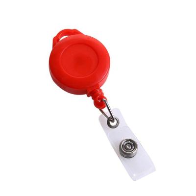 China Deyi Badge Reel,Retractable Plastic,Round for sale