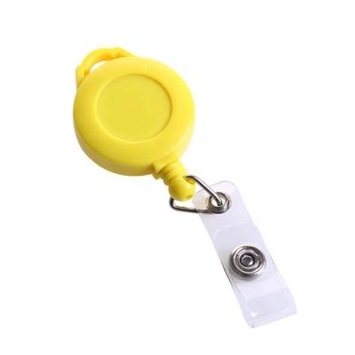 China Deyi Badge Reel,Retractable Plastic,Round for sale