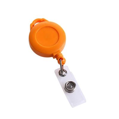China Deyi Badge Reel,Retractable Plastic,Round for sale