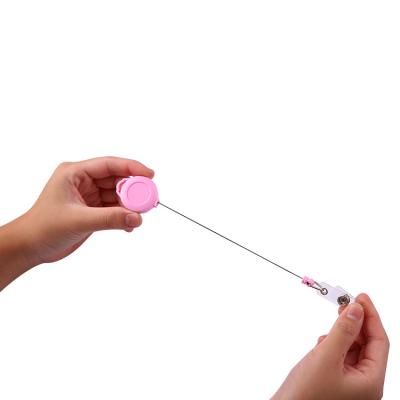 Cina Deyi Custom Retractable Badge Reel Name Badge per i dipendenti in vendita