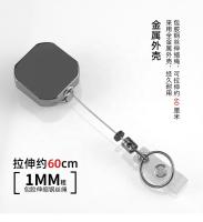 China Deyi Carabiner Keychain Badge Reel for sale