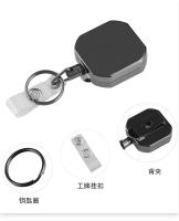 China Deyi Carabiner Keychain Badge Reel for sale