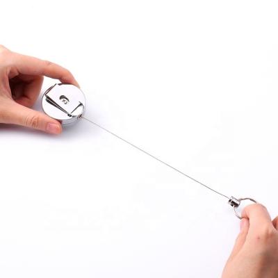 China QORI 4CM Metalen sleutelhouder Naam ID Badge Cardhouder Rfid Duurzaam metaal Te koop