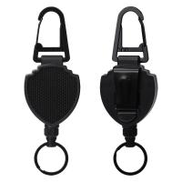 Quality Deyi Badge Reel Heavy Duty Badge Holder Retractable Gear Retractable Cord Black for sale