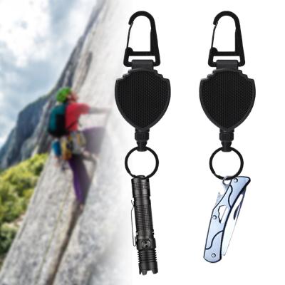 Cina Deyi Badge Reel Heavy Duty Badge Holder Retracibile Gear Retracibile Cord Nero Colore metallo in vendita