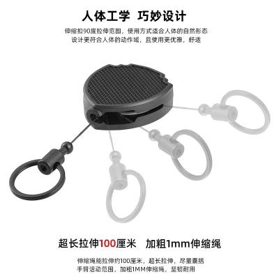 Cina Deyi Badge Reel Heavy Duty Buckle Badge Holder Retractible Steel Retractible Cord in vendita