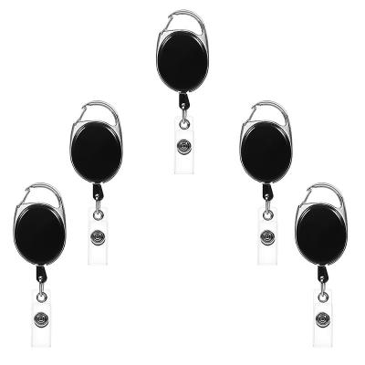 China Deyi Customizable Badge Reel Key Card Retractable Holder Reel Clip for Office Worker Doctor Nurse for sale
