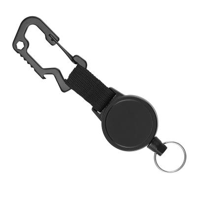 China Metal Hook Outdoor Strong Plastic Badge Reel com Impressão de Logotipo e Abridor de Garrafas à venda