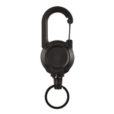 Cina Deyi Badge Reel Multitool Carabiner Badge Holder Portachiavi rimovibili Clip Id Holder Cord in acciaio inossidabile in vendita