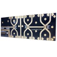 China Double Sided High Frequency PCB Rogers 5880 DK 2.2 0.8mm Thickness Immersion Gold for sale