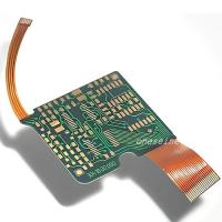 China Lightweight 4 Layer Flex PCB 0.13mm Thickness ENIG Surface for Electronic Manufacturing for sale