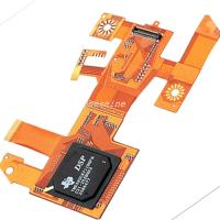 China Flexible PCB Assembly 2 Layer 0.13mm Thickness ENIG 0.1mm Line Width 1OZ Copper for sale