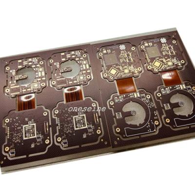 Κίνα Γρήγορη αποστολή άκαμπτο ευέλικτο PCB με 6 στρώσεις και 2 πλευρές Solder Mask μέσω DHL UPS ή Fedex προς πώληση
